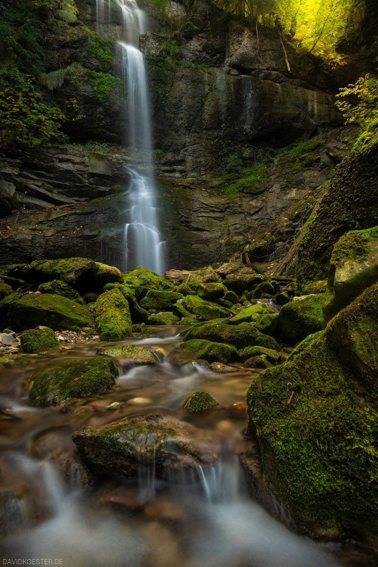 WASSERFALL BILDER - Landschaftsfotograf David Köster