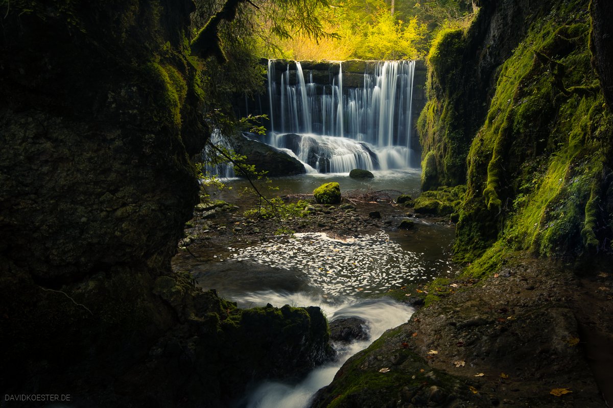 WASSERFALL BILDER - Landschaftsfotograf David Köster